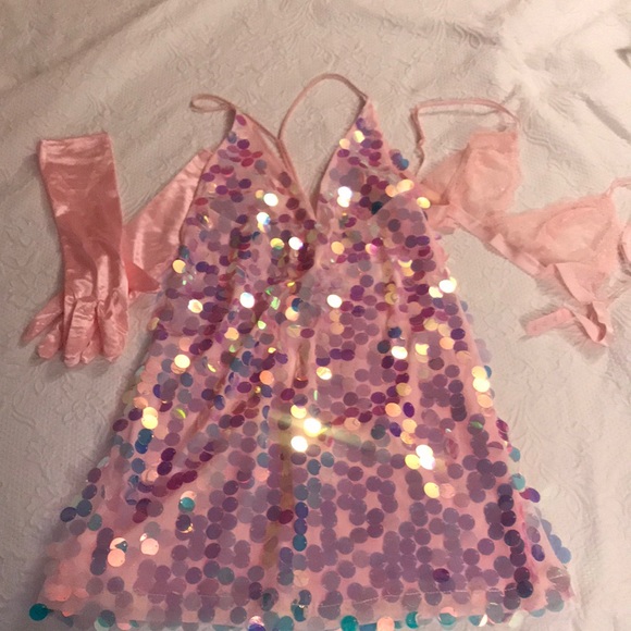 Dresses | Sequin Rave Festival Dress Outfit | Poshmark